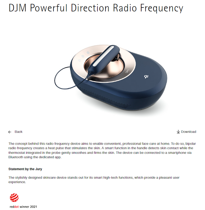 DJM Powerful Directional Radio Frequency Device 家用專業射頻機 – LoveSkinShop ...